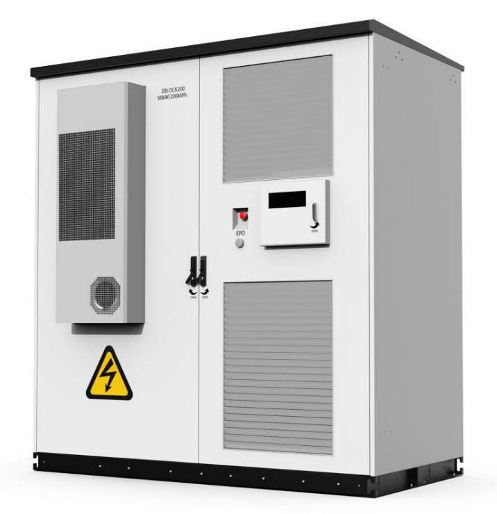 Hybride hoogspanningsnet Bess-container energieopslagsysteem 100kWh ...